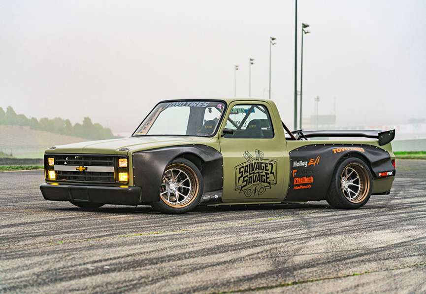 WOW! Twin Tesla Powered 1985 Chevy C10 (In-Depth)