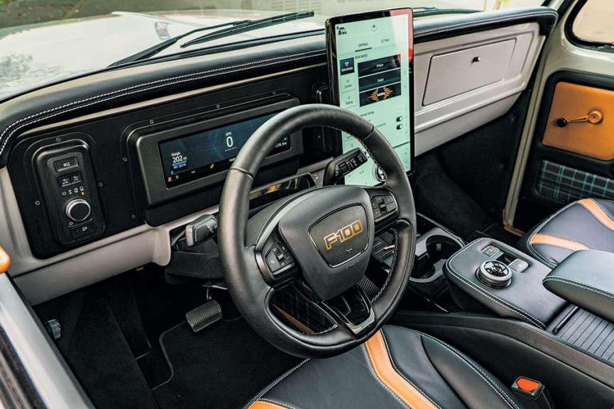 Ford’s All-Electric 1978 F-100 Eluminator Concept - EV Builder’s Guide ...