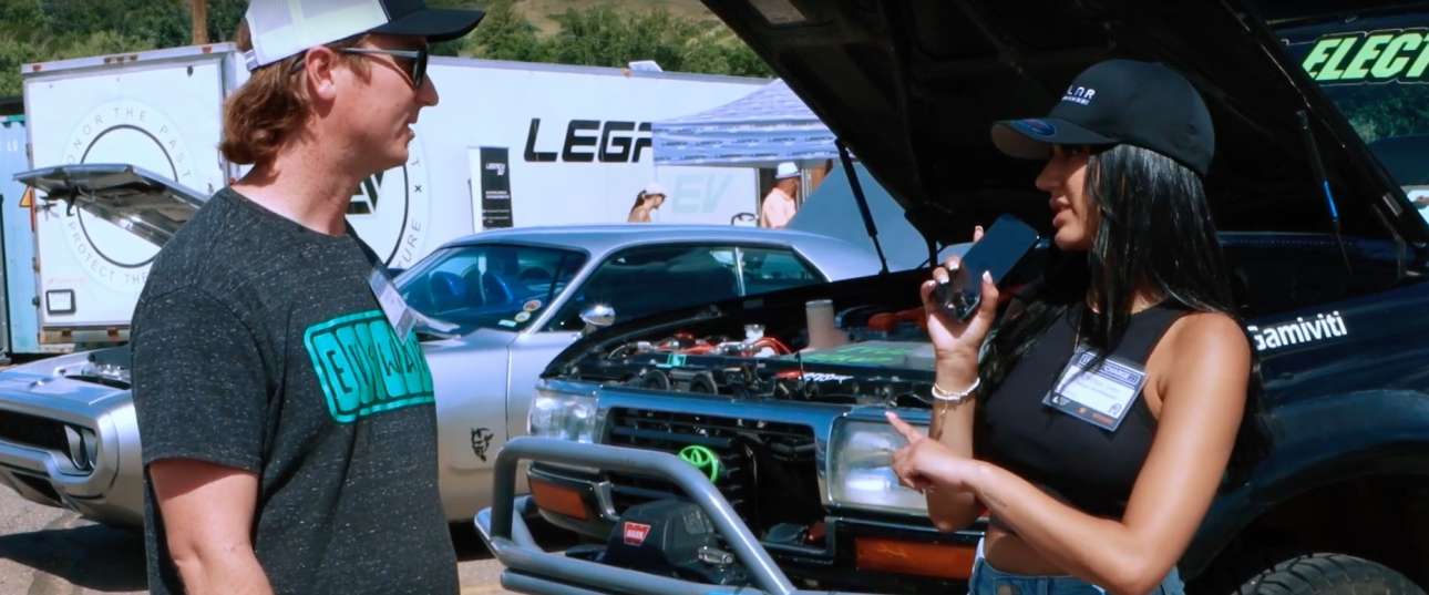 REPOWER! | Legacy EV to Electrify a Classic Live at SEMA - EV Builder’s ...