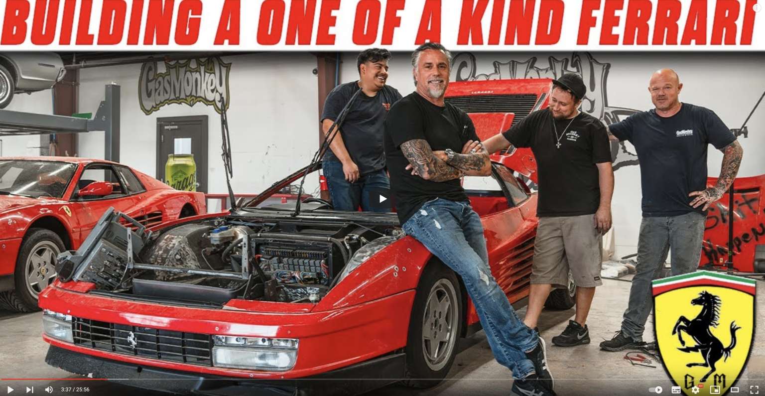 Electrifying Transformation of a Ferrari Classic, The Testa! - EV ...