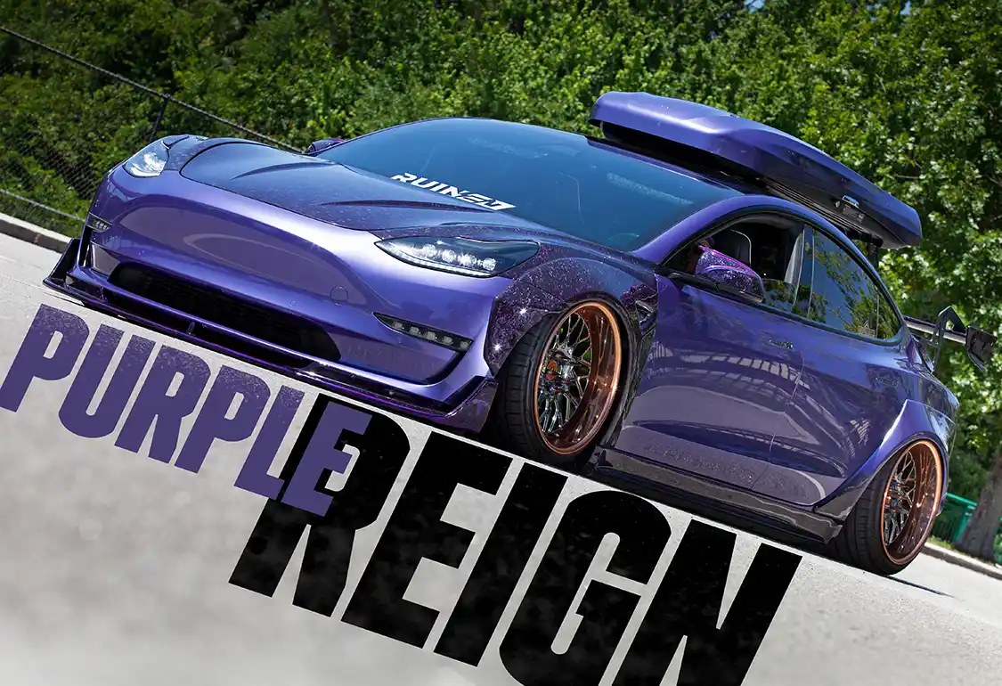 The Widebody Tesla Model 3 That Breaks Every Rule - EV Builder’s Guide ...