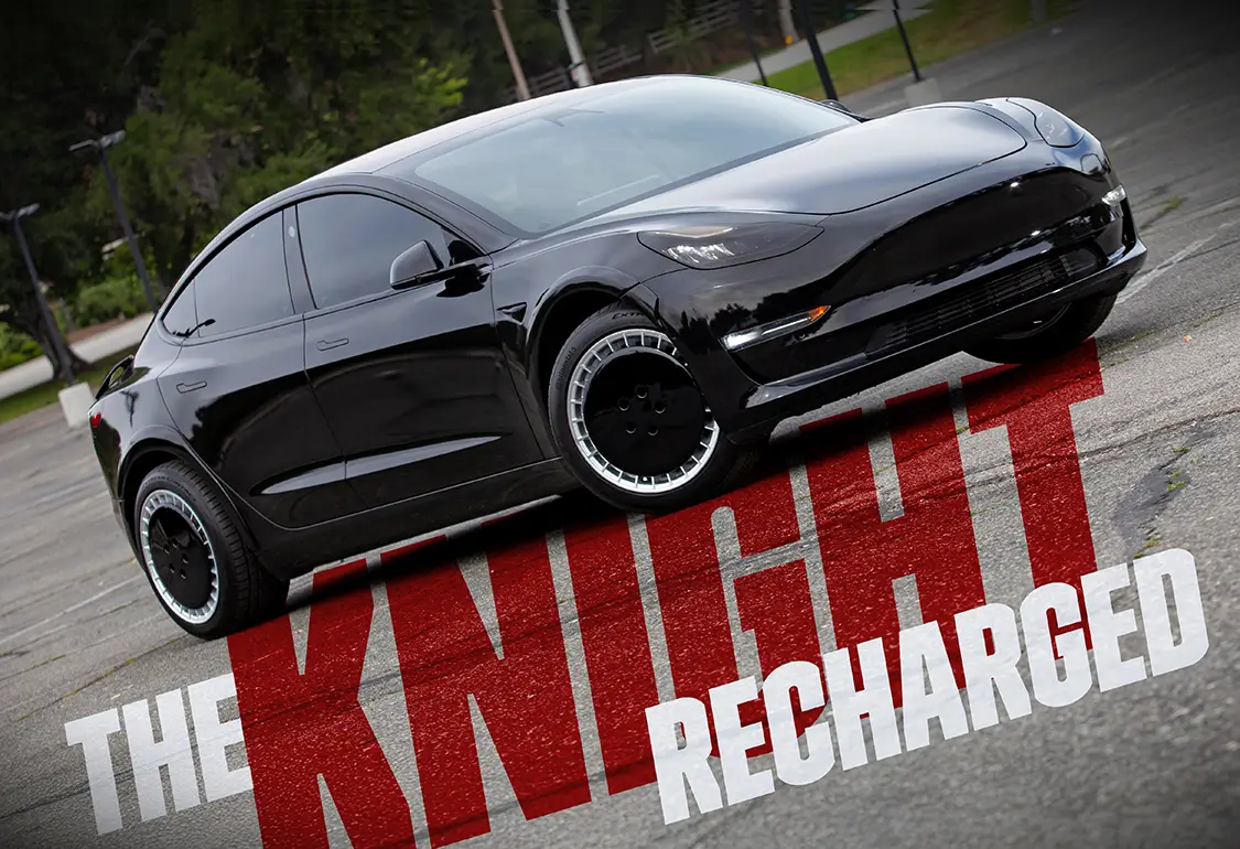 Knight Rider, Recharged: Tesla Model 3 Becomes KITT - EV Builder’s ...